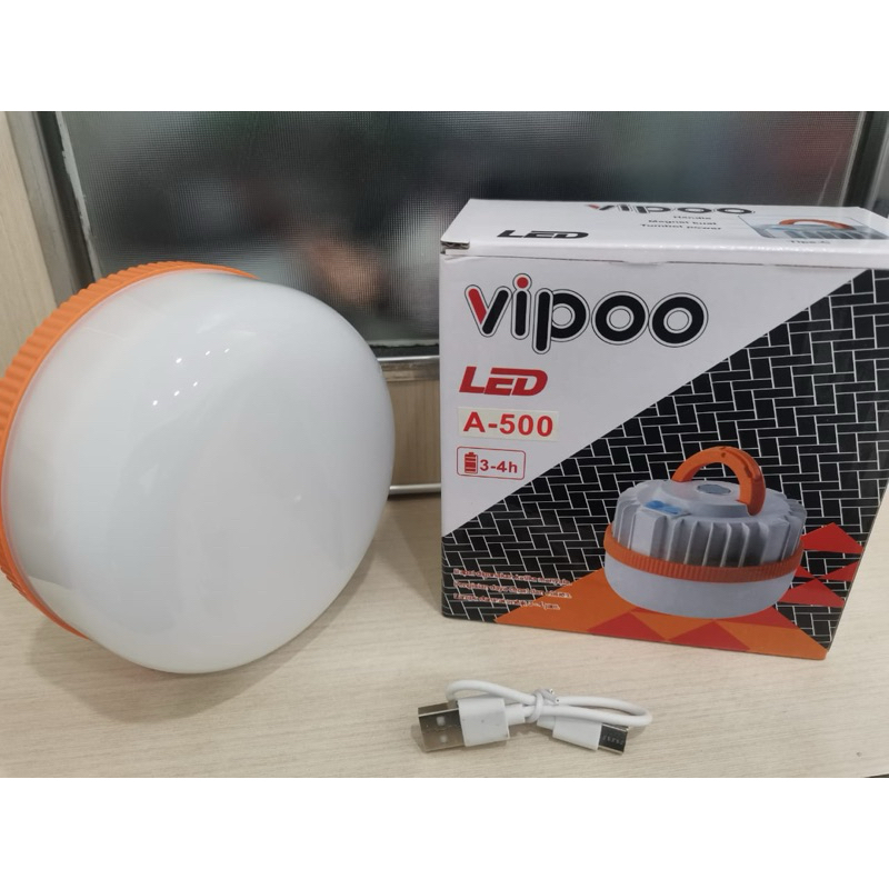 Jual LAMPU GANTUNG EMERGENCY - LAMPU CAMPING VIPOO 400W-500W Lampu emergency | Shopee Indonesia