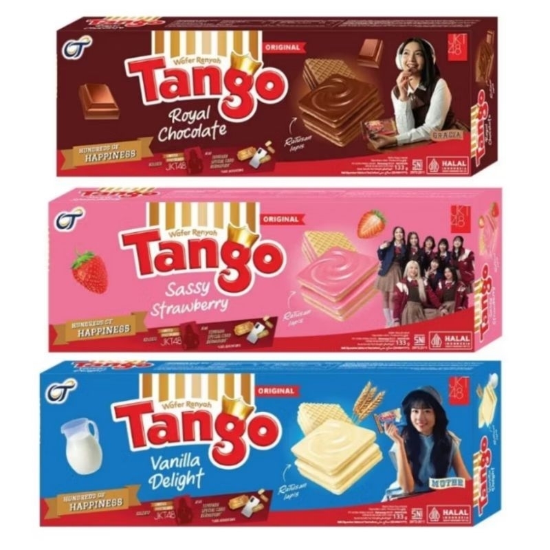 Jual Wafer Tango 133g. | Shopee Indonesia