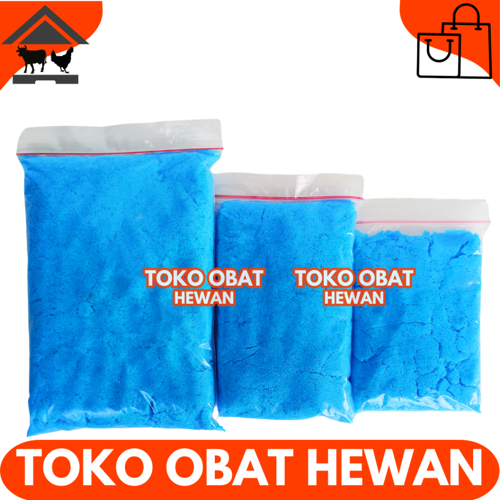Jual TERUSI 100 gr 250 gr 500 gr dan 1 kg - Copper sulphate - CuSO4 ...