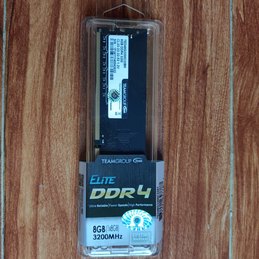 Jual Ram Team Elite 8GB DDR4 3200Mhz / Longdimm DDR4 8GB PC25600 ...