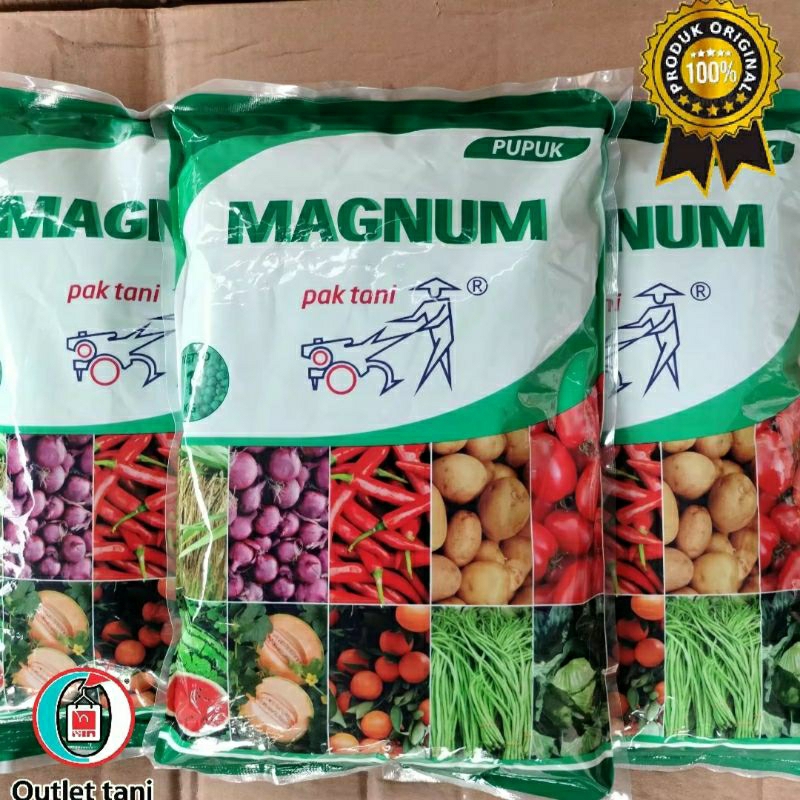 Jual Pupuk NPK Magnum 1 kg 15-10-12 Pak Tani | Shopee Indonesia