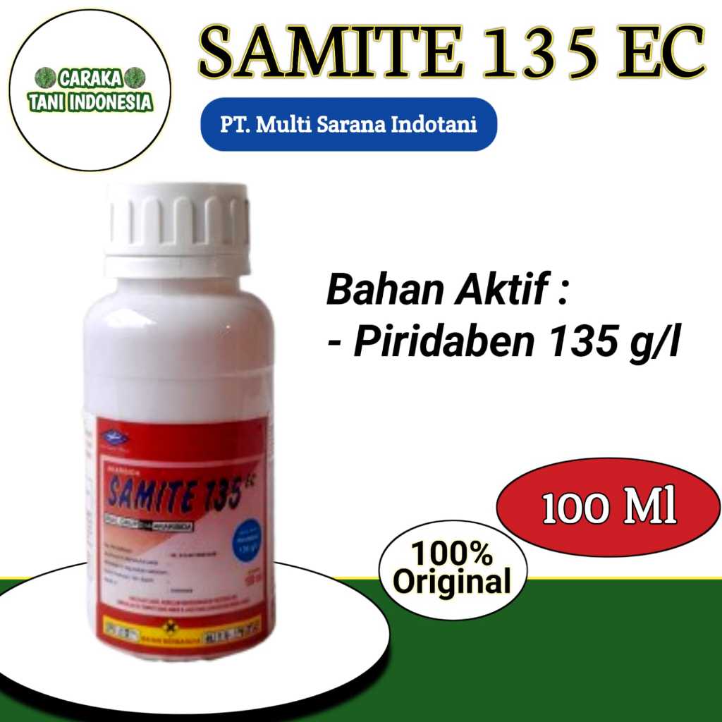 Jual SAMITE 135 EC isi 100 ml Insektisida Akarisida Kontak Pembasmi ...