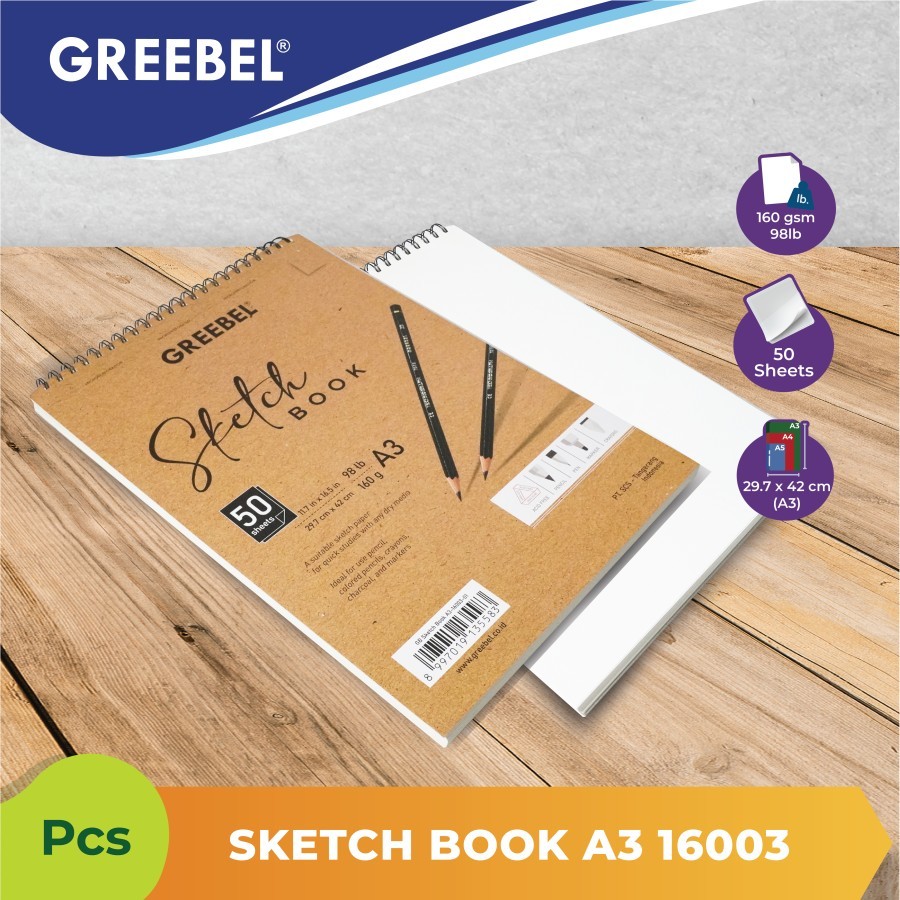 Jual Greebel SketchBook A3 | Shopee Indonesia