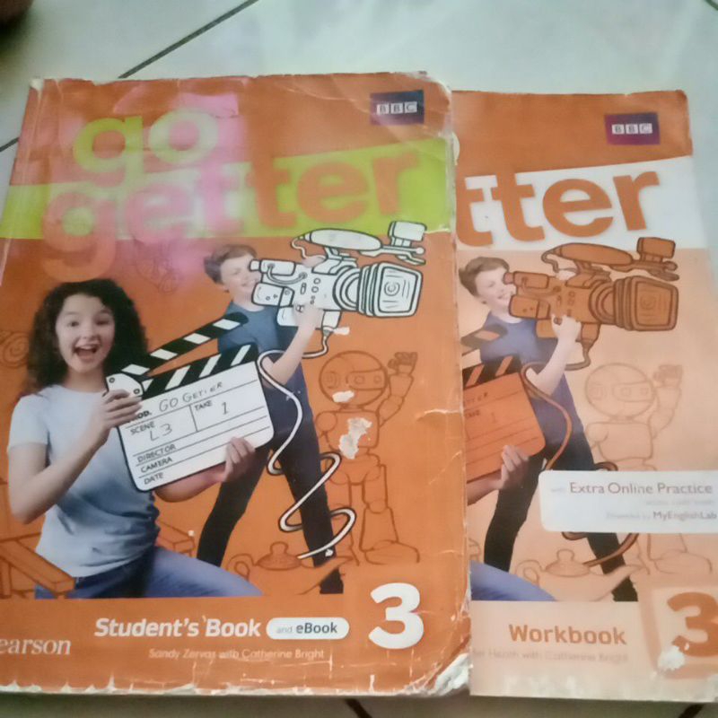 Jual buku go Getter 3 student Book work book | Shopee Indonesia