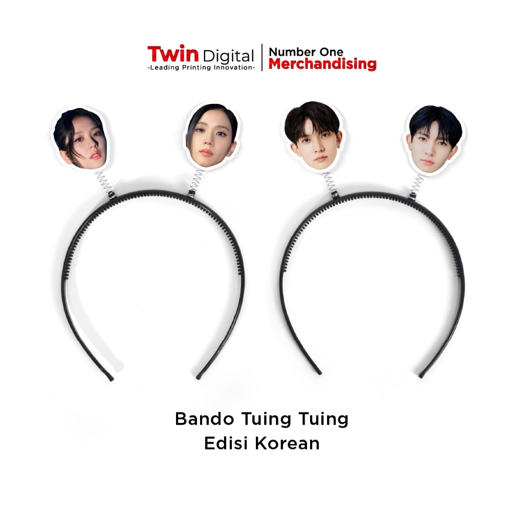 Jual Twindigital Custom Bando Tuing Tuing Foto / Bando Konser / Bando K*or*e*a / K*p*o*p ...