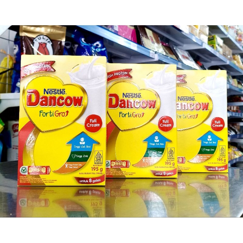 Jual Dancow Full Cream 195gr/Susu Bubuk/Milk Powder/Susu untuk Kue ...