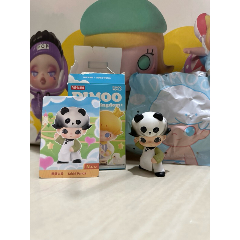 Jual POPMART DIMOO Animal Kingdom - Taichi Panda | Shopee Indonesia