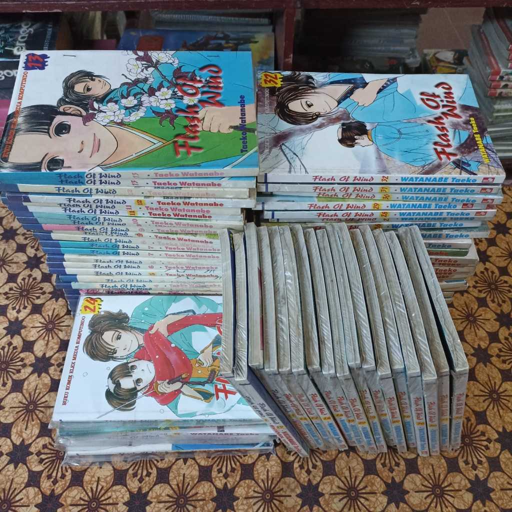 Jual FLASH of WIND - Komik Cabutan Elex Media Segel, Preloved, Bekas Rental | Shopee Indonesia