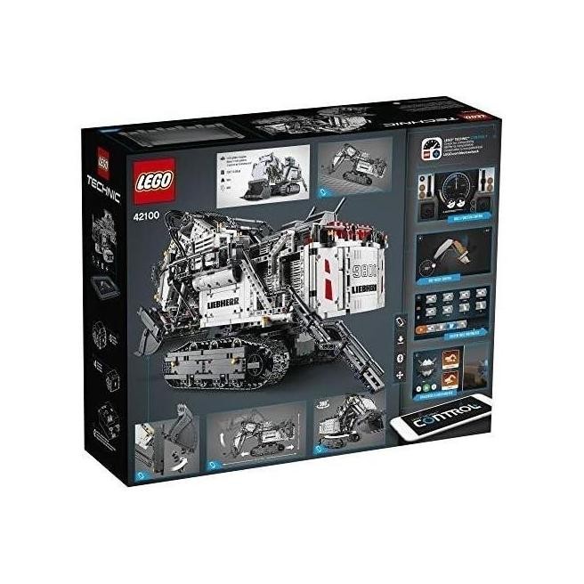 Jual Lego_Technic Liebherr R 9800 Excavator 42100 Building Kit 4108 ...