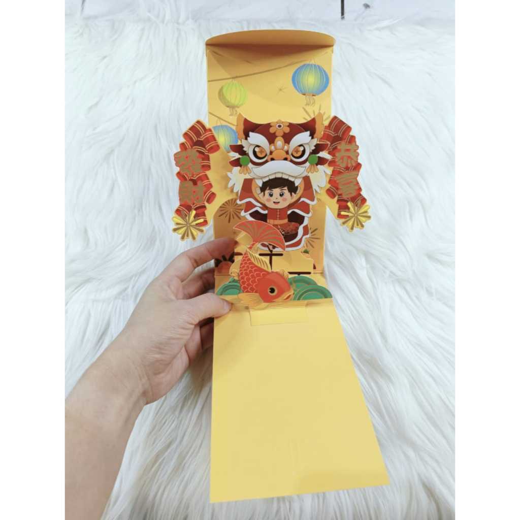 Jual Angpao Imlek Pop Up Anak 4219 | Angpau Sincia Bahan Kertas Karton ...