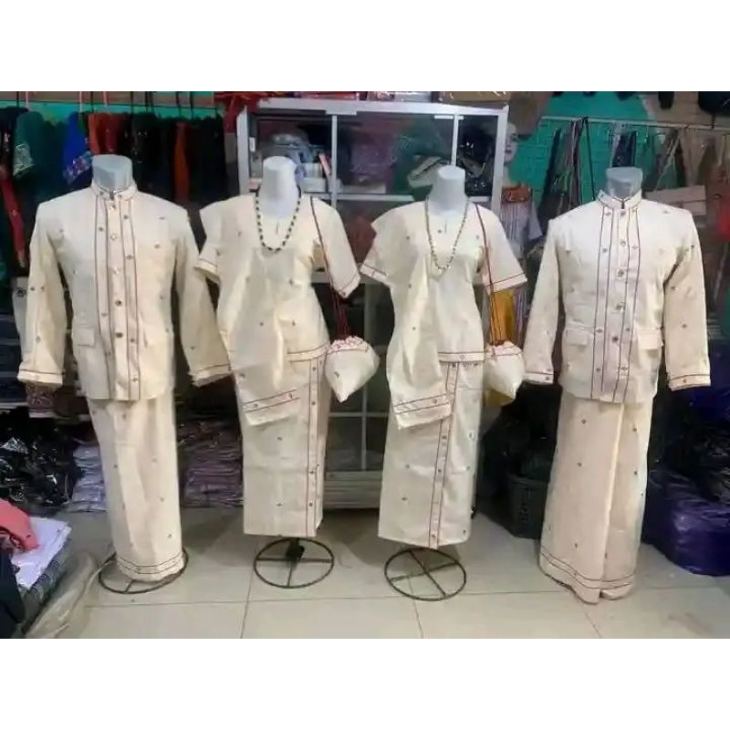 Jual baju adat toraja set tas slendang wanita dewasa kain expo pabintik ...