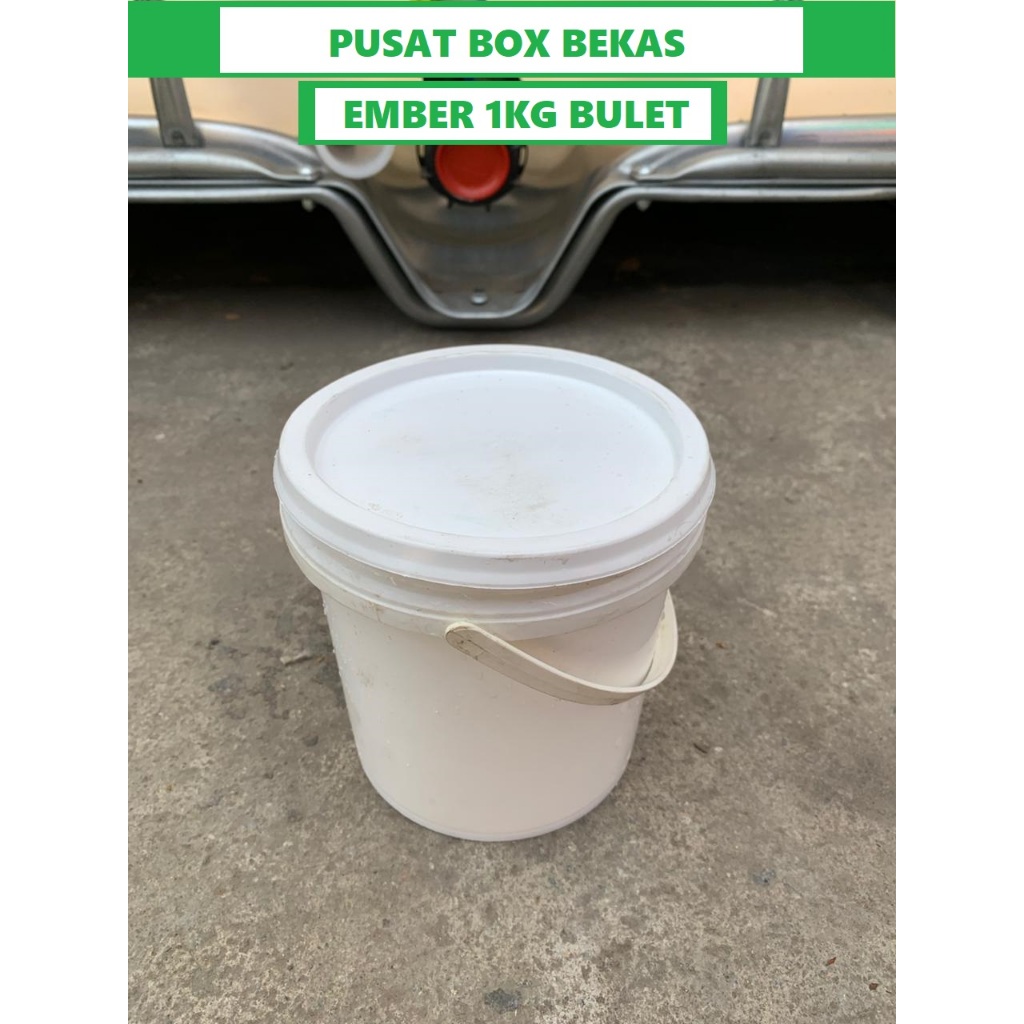 Jual Ember bekas selai 1kg bulat Ember plastik bekas 1kg bulat | Shopee ...