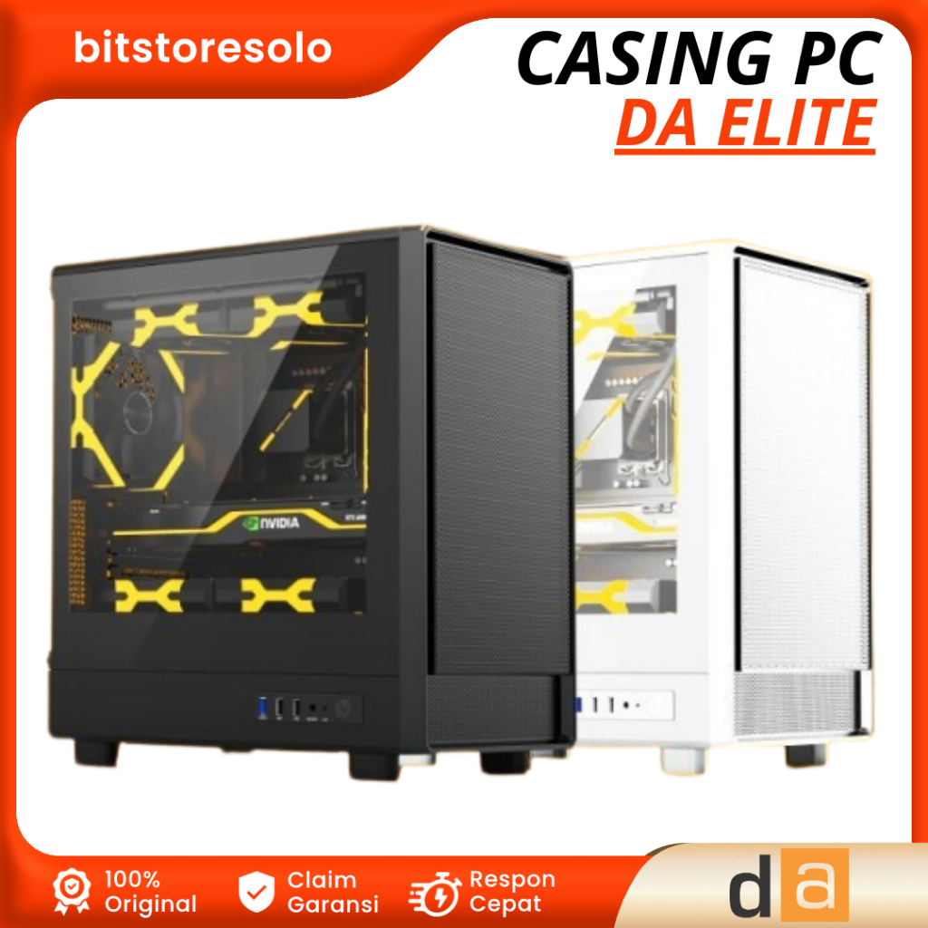 Jual Casing Case PC DA Digital Alliance Elite MATX M-ATX Tempered Glass | Shopee Indonesia