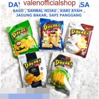 Jual [VLN] DAYAKI SNACK 5 RASA / 1 Pack isi 10 Pcs RUMPUT LAUT SAPI ...