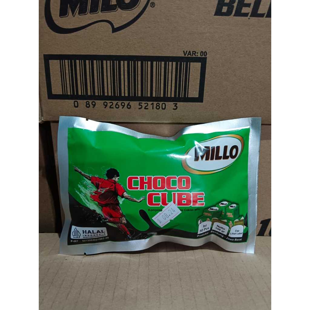 Jual Milo / Millo Cube Lokal 1 Pack (Isi 50 Cube) | Shopee Indonesia