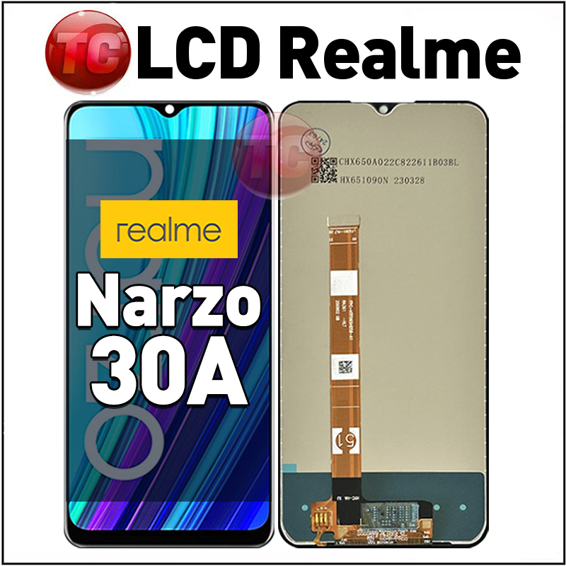 Jual LCD Realme Narzo 30A Realme Narzo 20 Original Fullset Free ...