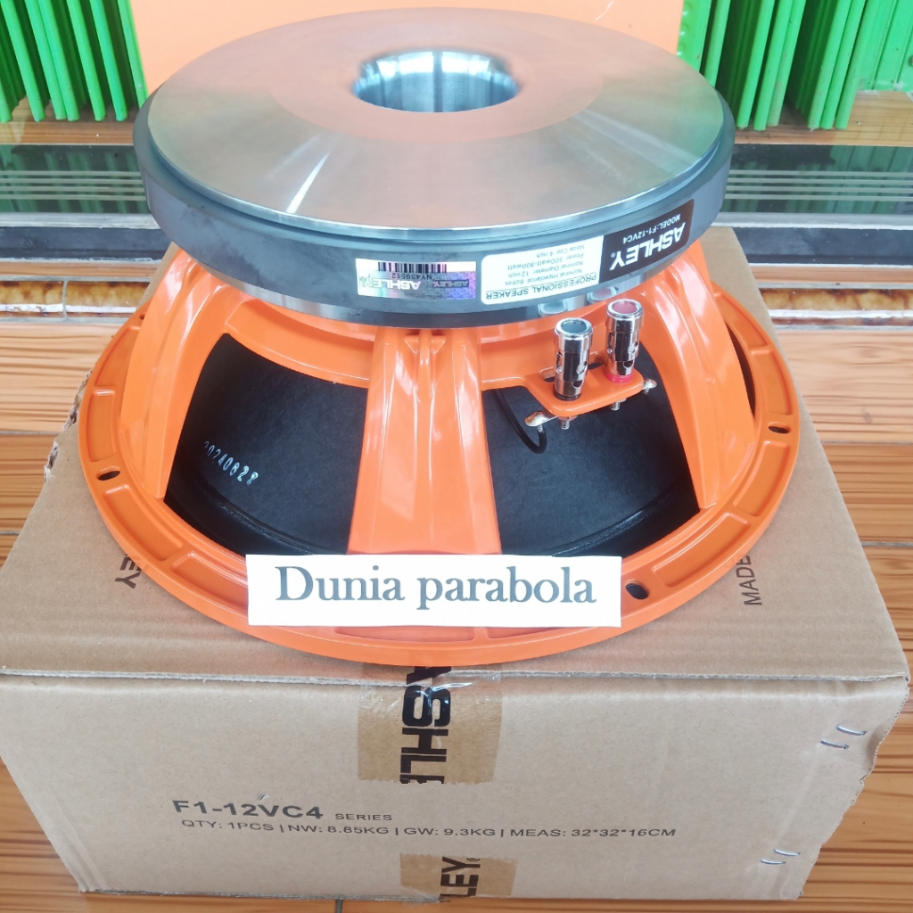Jual SPEAKER ASHLEY 12INCH 12 INCH F1-12VC4 COIL 4 INCH ORIGINAL ...