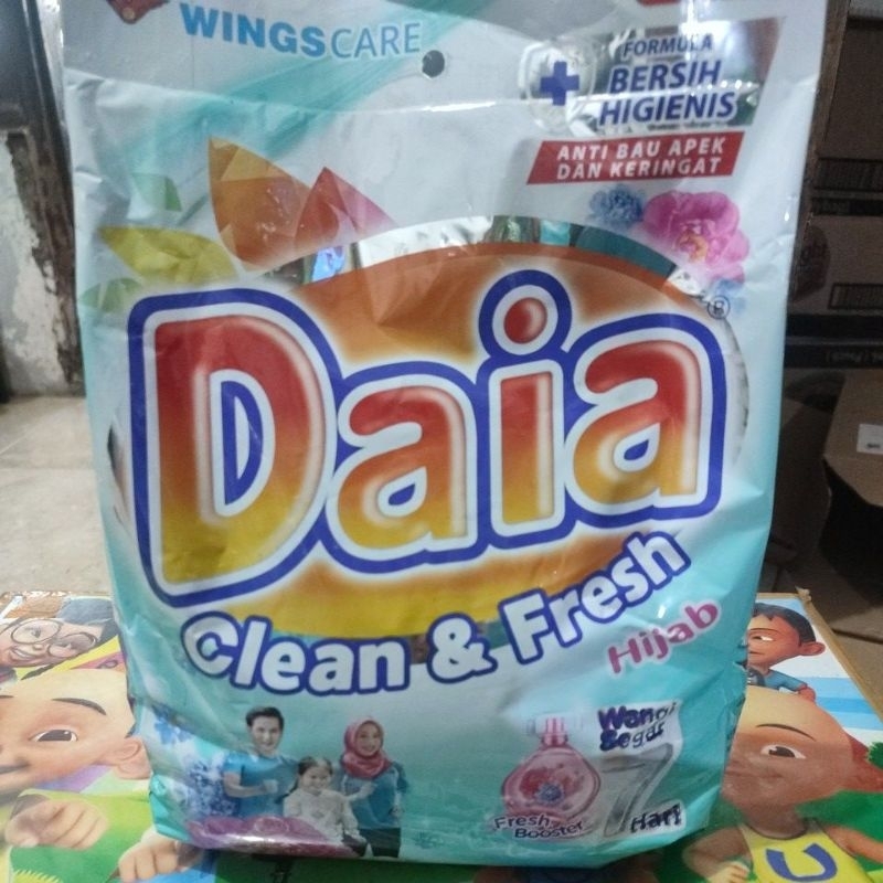 Jual Daia Detergent Bubuk Hijab Clean & Fresh 1,5 kg | Shopee Indonesia