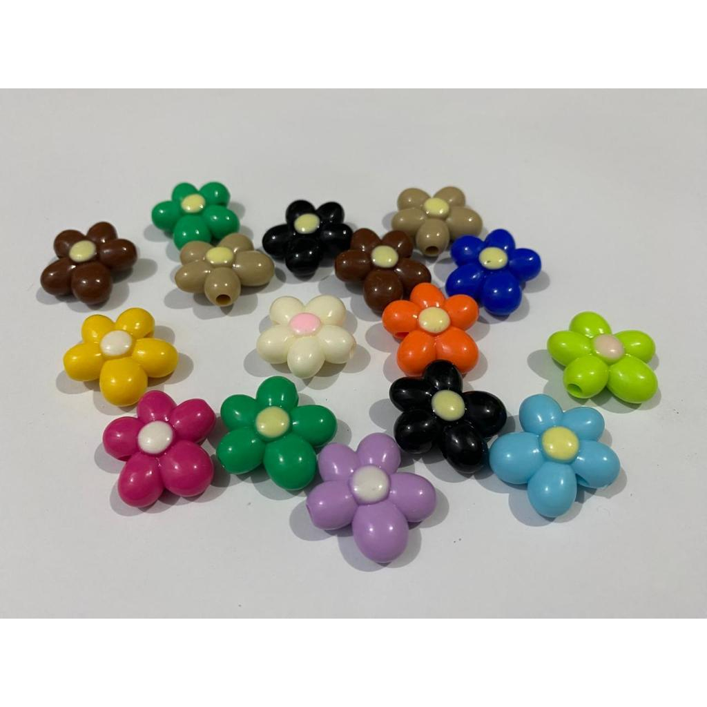 Jual (5 pcs) | MANIK BUNGA DAISY DAN VARIASI BUNGA TEBAL | Shopee Indonesia