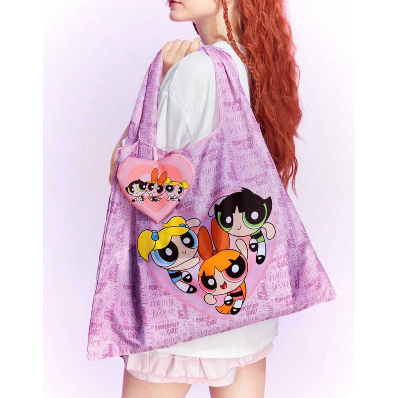 Jual THE POWERPUFF GIRLS SHOPPING BAG - FOLDABLE SHOPPING BAG ...