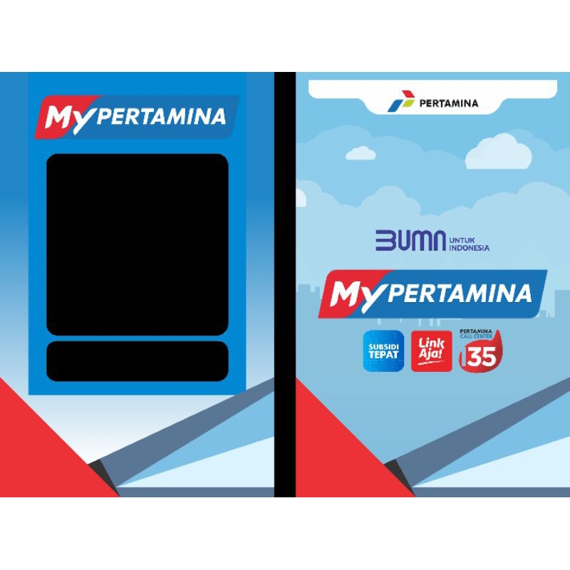 Jual CETAK KARTU ID CARD PVC / KARTU MY PERTAMINA | Shopee Indonesia