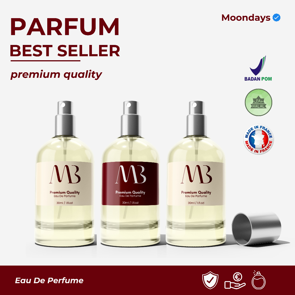 Jual Parfum Cewe Cowo Tahan Lama Premium Eau De Parfume 30ML | Shopee ...