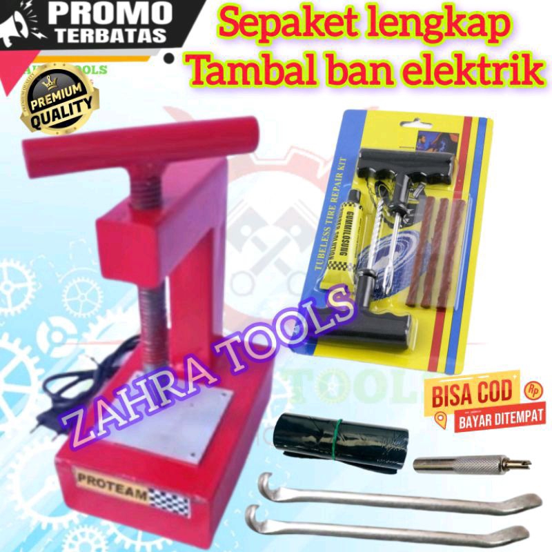 Jual SEPAKET HEMAT Alat Tambal ban listrik Alat tambal ban elektrik ...