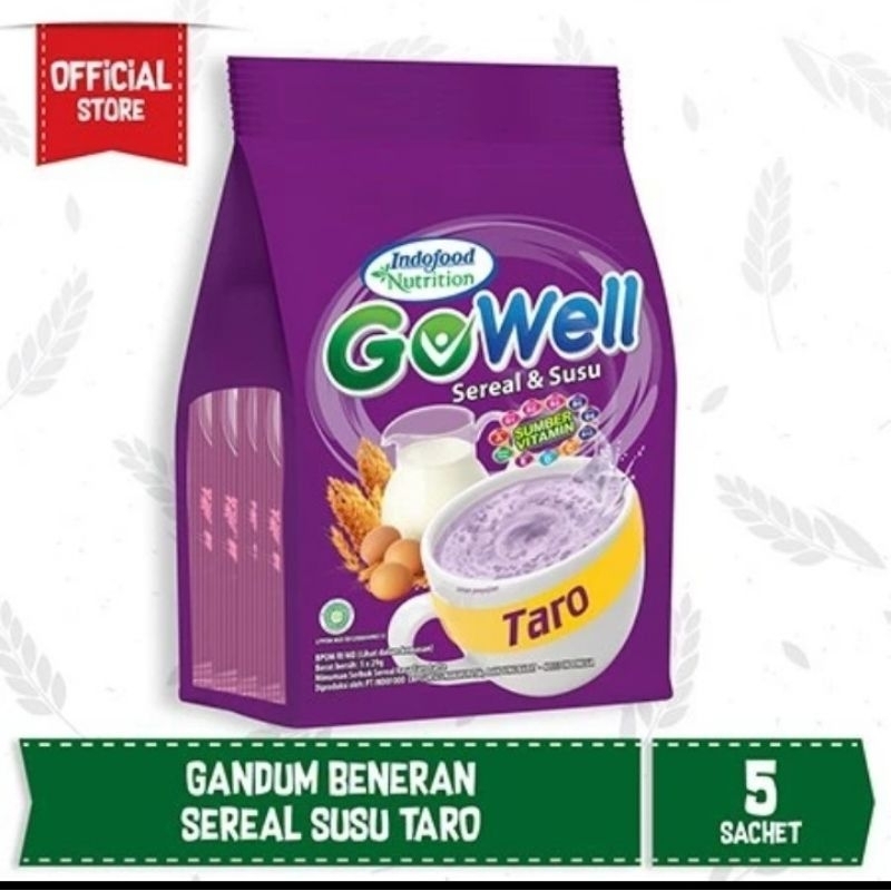 Jual Gowell Sereal dan Susu kemasan Sachet isi 5 @29 gr | Shopee Indonesia