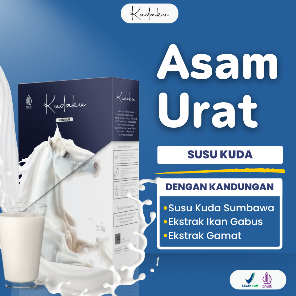 Jual Kudaku susu kuda liar sumbawa asli obat herbal asam urat rematik ...