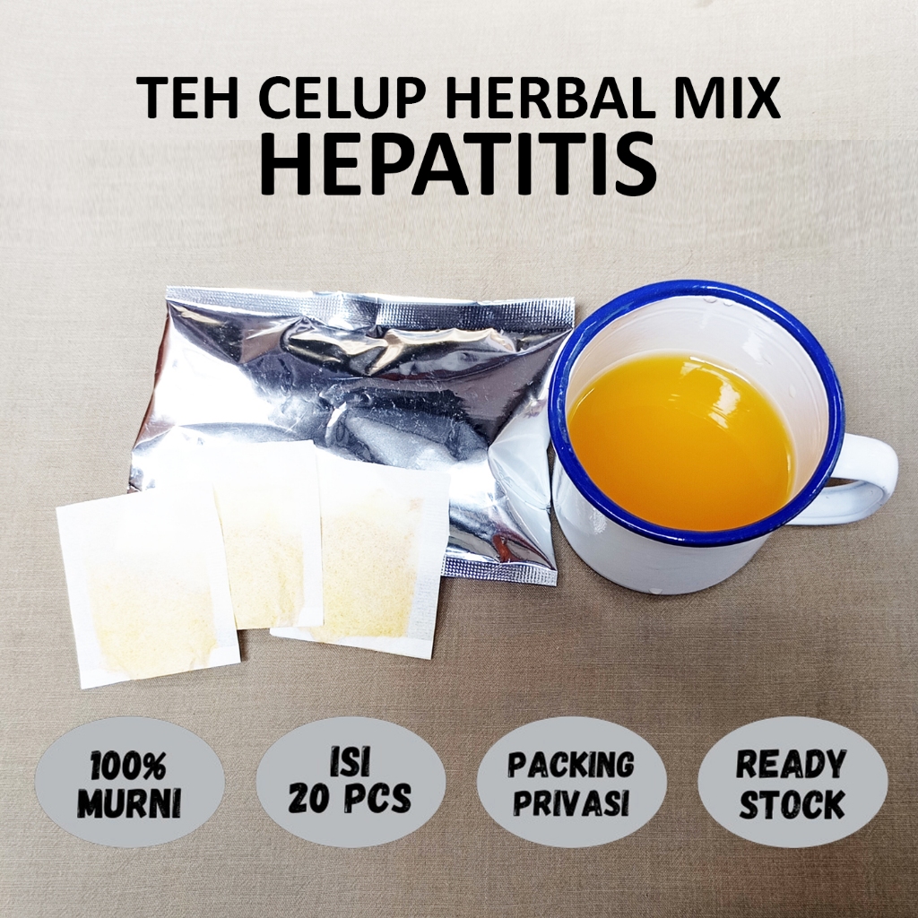 Jual HEPATITIS Teh Celup Herbal Mix Jamu Babah Kuya Ramuan Liver Radang ...