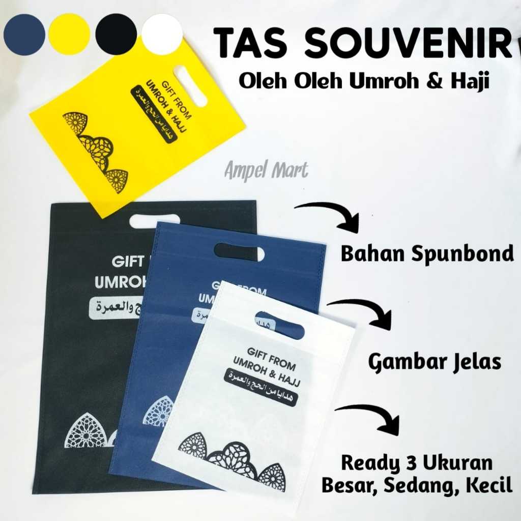 Jual (1 KODI) Tas Souvenir Haji & Umroh Tas Souvenir Premium Kemasan ...