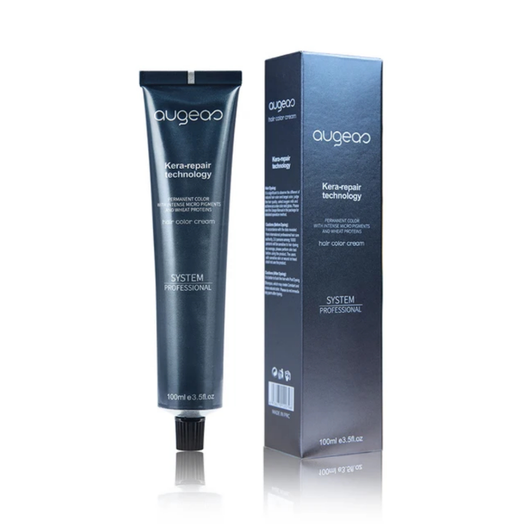 Jual Augeas Kera-Repair Hair Color Cream Profesional Permanent 100 ML ...