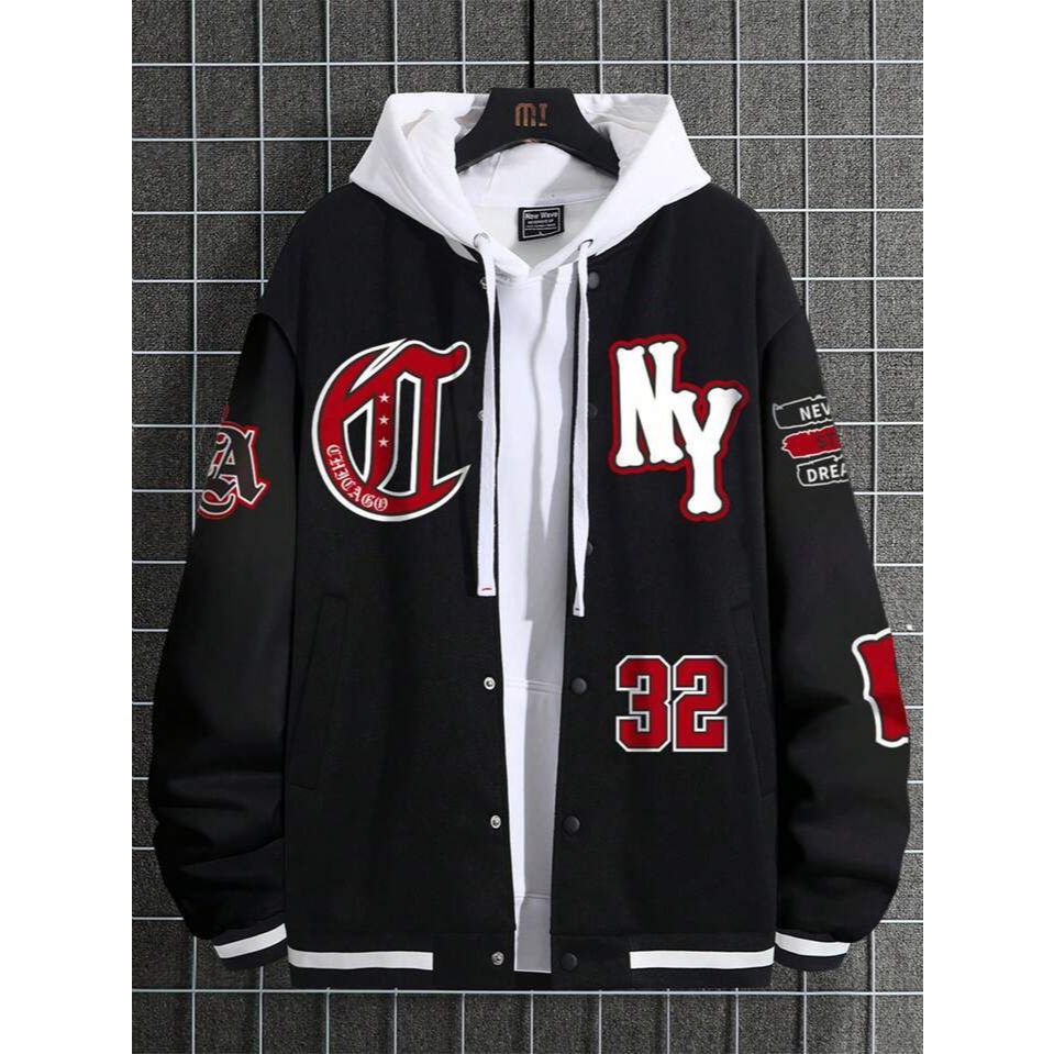 Jual JAKET VARSITY MLB NY BASEBALL BISBOL KOREAN FASHION | Shopee Indonesia