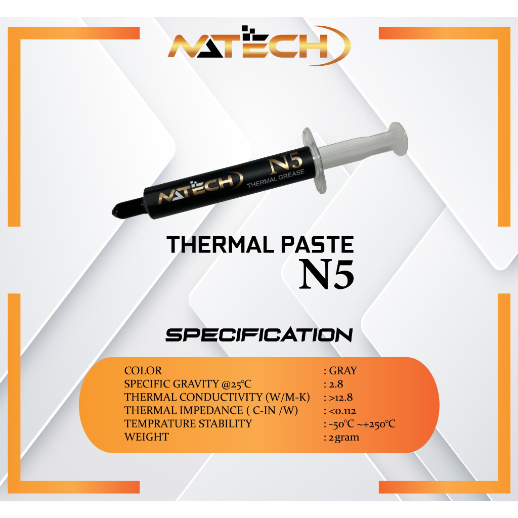 Jual THERMAL PASTE GREASE NATECH | Shopee Indonesia