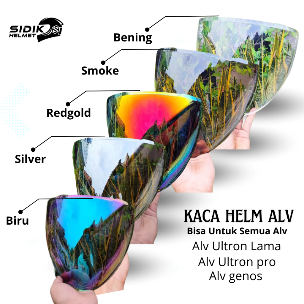Jual KACA HELM ALV ULTRON, KACA HELM ALV PRO, KACA HELM ALV GENOS, KACA ...