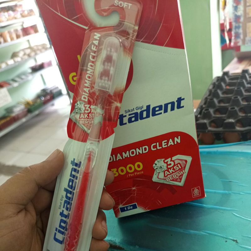 Jual Citadent Diamond Clean Toothbrush Soft | Shopee Indonesia