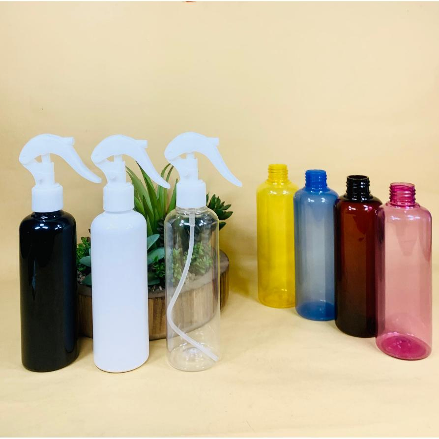 Jual KUALITAS ANTI BOCOR/Botol Pet 250 ML - Tutup Triger AR Putih / Botol Spray Triger 250 ML ...