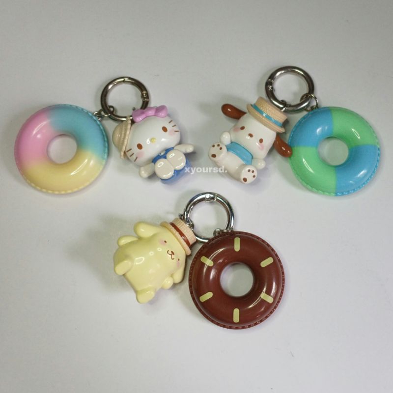 Jual (READY) Keychain Bagcharm handmade, dimo, pompompurin, pocha ...