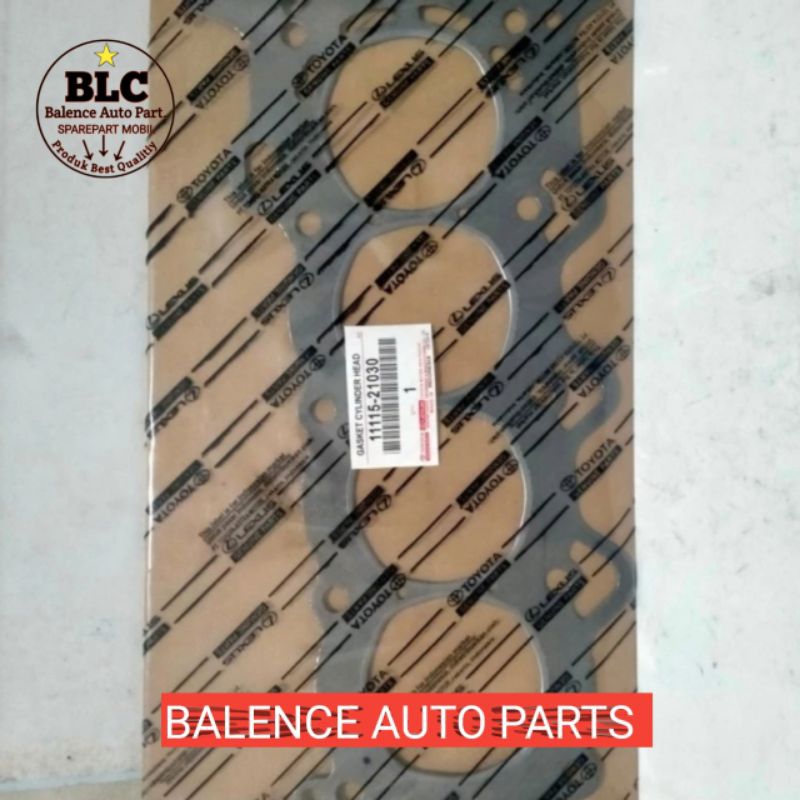Jual PAKING ONLY/GASKET CYLINDER TOYOTA VIOS , YARIS LIMO 11115-21030 ...