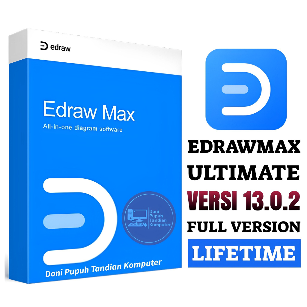 Jual Edraw Max Pro Full Version Lifetime + Video Cara Install | Shopee Indonesia