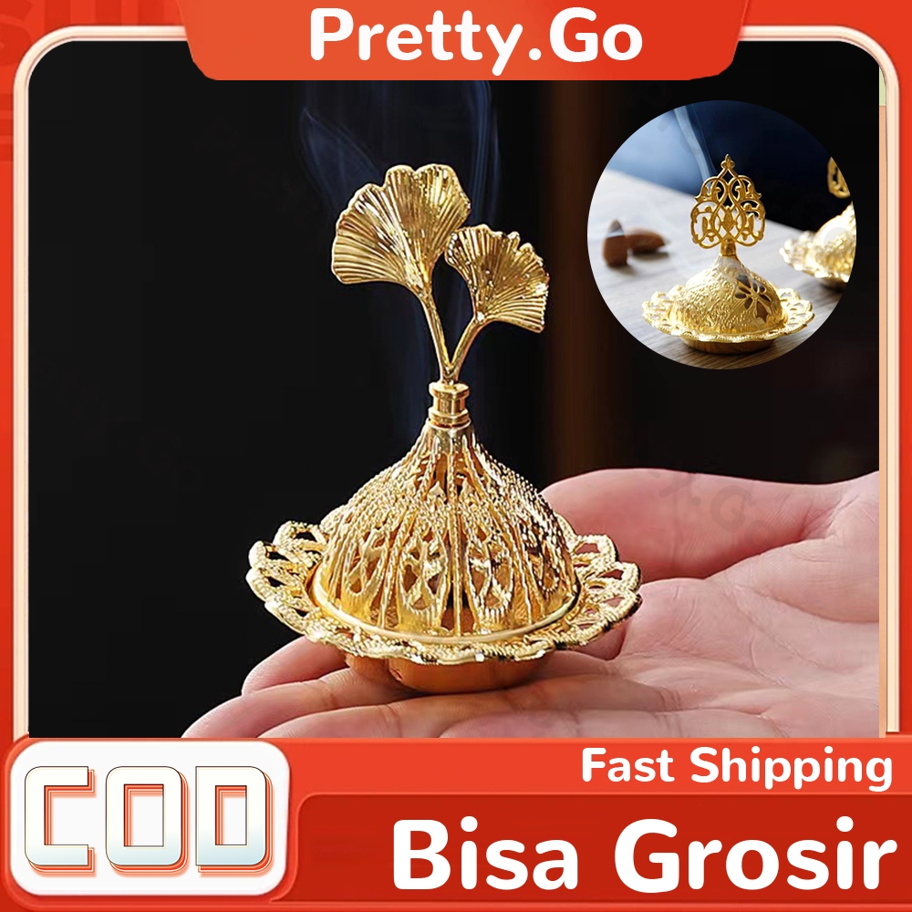 Jual Tempat Bakar Dupa/Tempat Bukhur/Mabkhara Crystal Bulat Bulat Bahan ...