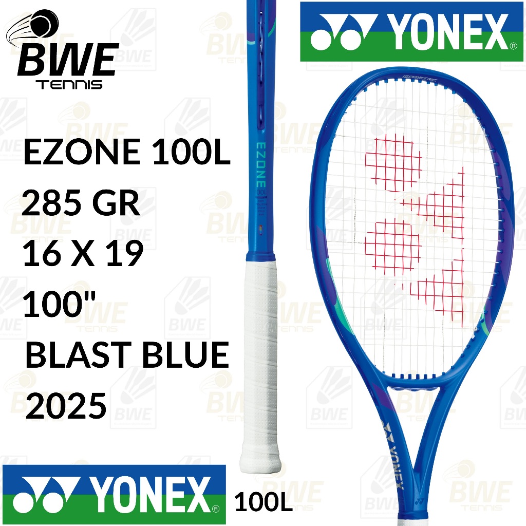 Jual RAKET TENNIS YONEX EZONE 100 (300GR) 100L (285GR) BLAST BLUE 08EZONE 2025 - RAKET TENIS ...