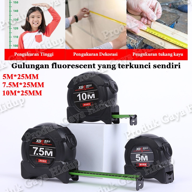 Jual Meteran Pengukur Kelas Industri Presisi meteran tukang Tinggi ...