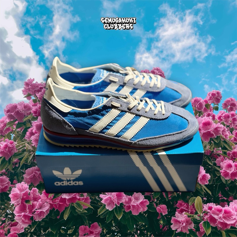 Jual Adidas Originals SL 72 OG ‘Vintage Blue’ JS0255 | Shopee Indonesia