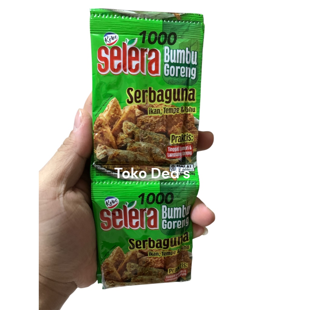 Jual kobe selera BUMBU GORENG SERBAGUNA 1renceng 10sachet | Shopee ...