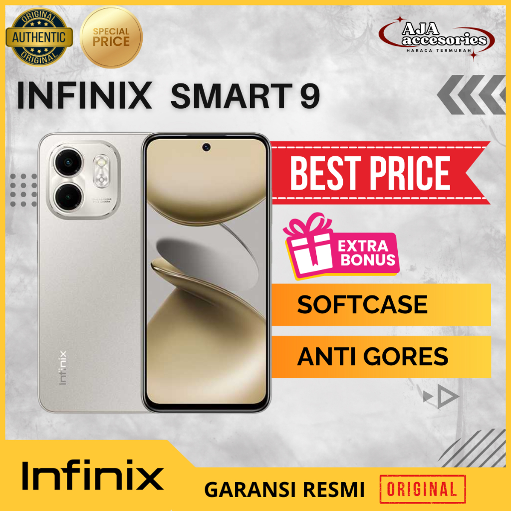 Jual Infinix Smart 9 4/128GB Garansi Resmi Infinix Indonesia | Shopee ...