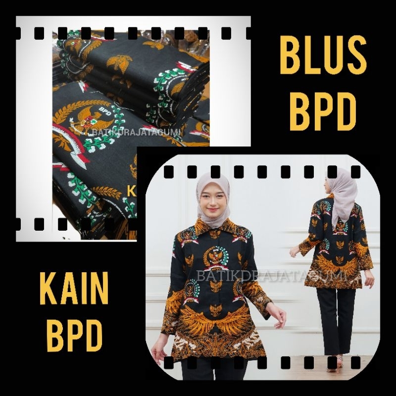 Jual KAIN BATIK PREMIUM BPD NASIONAL DAN BAJU BATIK BPD WANITA, SERAGAM ...