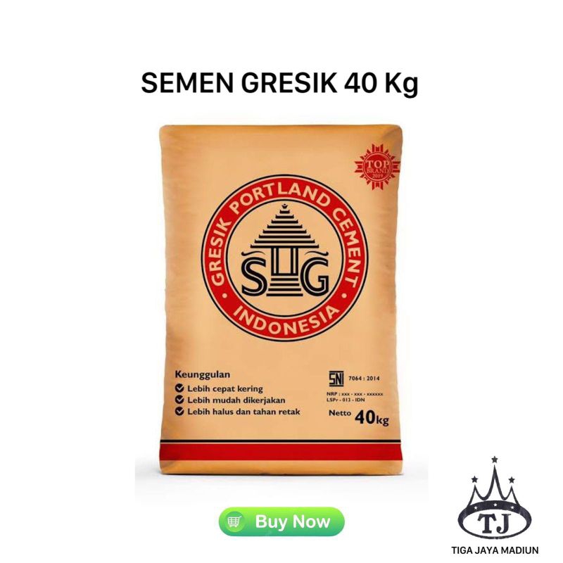 Jual SEMEN GRESIK 40KG | Shopee Indonesia