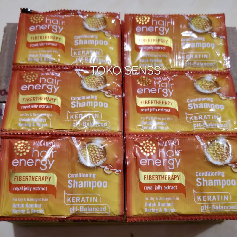 Jual MAKARIZO SHAMPOO HAIR ENERGY AROMA ROYAL JELLY EXTRACT UNTUK ...