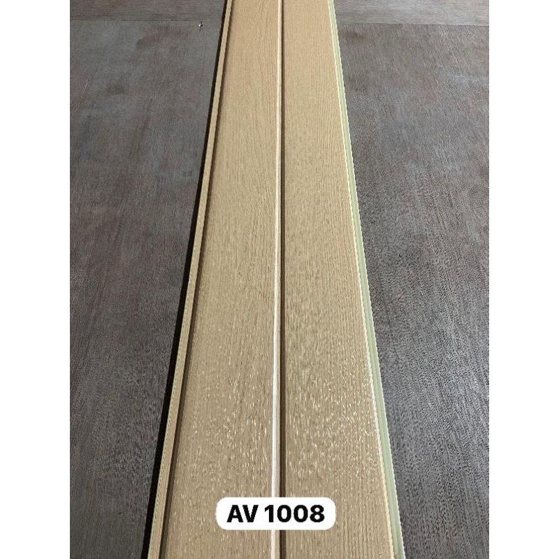 Jual PLAFON PVC COKLAT MUDA SERAT KAYU NAT DOFF AV1008 | Shopee Indonesia
